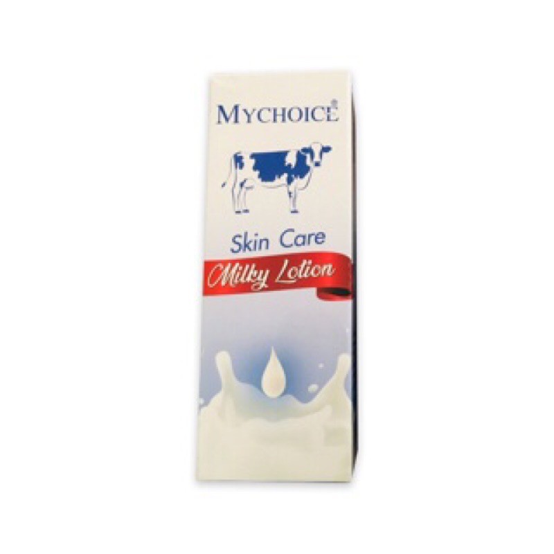 แพคเกจใหม่!! โลชั่นนมวัว มายช้อยส์ MYCHOICE Skin Care Milky Lotion 90 ...
