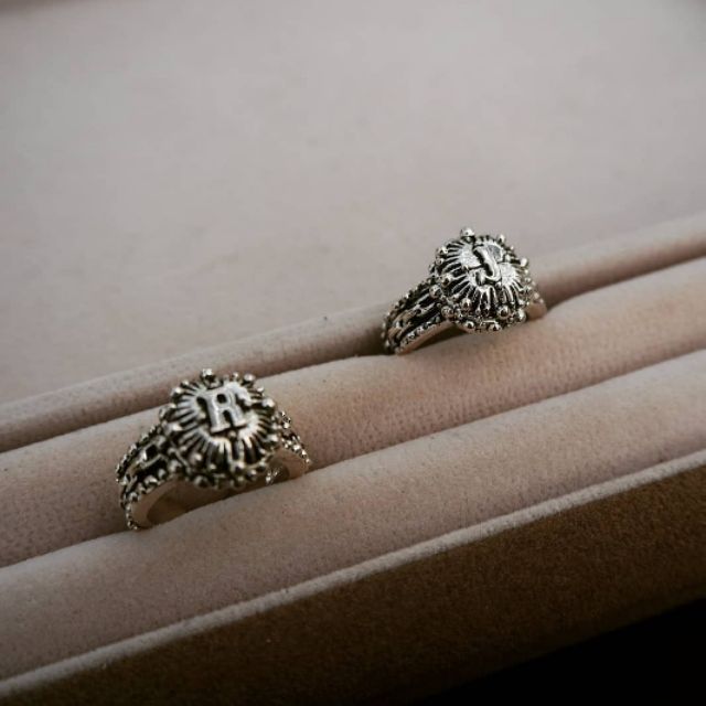 Alphabet Ring (Silver 925) | Shopee Thailand
