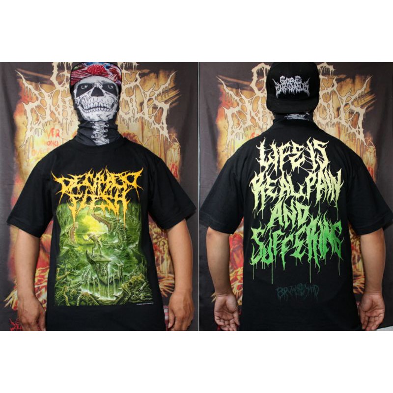 เสื้อยืด ลาย DISPLACED SUFFERING x MENSTRUAL DISCONSUMED x DECAYED ...
