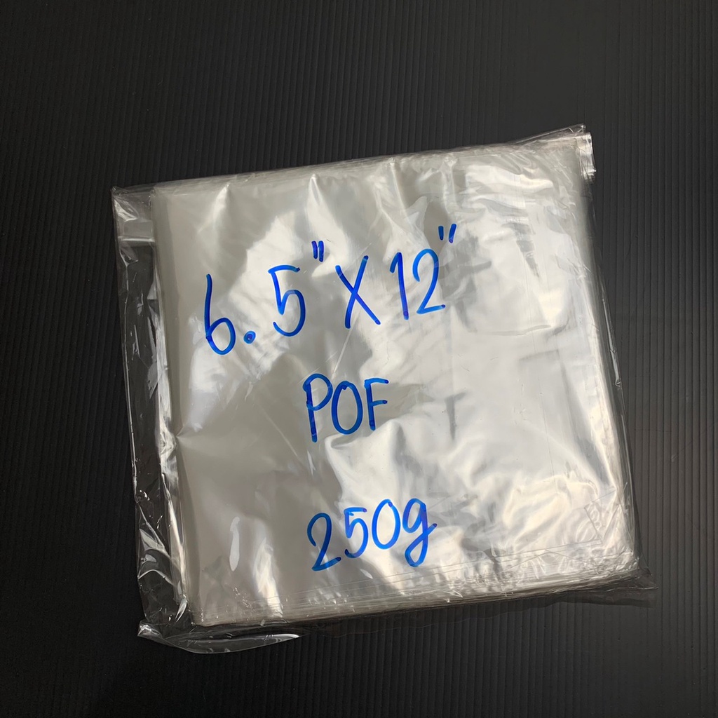 ฟิล์มหด POF สำหรับหุ้มกล่องผลิตภัณฑ์ 6.5"x12" | Shopee Thailand