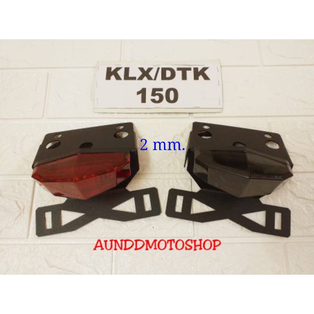 ท้ายสั้น KLX150 DTK150 BF150 D-Tracker150 #มีไฟเลี้ยวในตัว #โครงเหล็ก ...