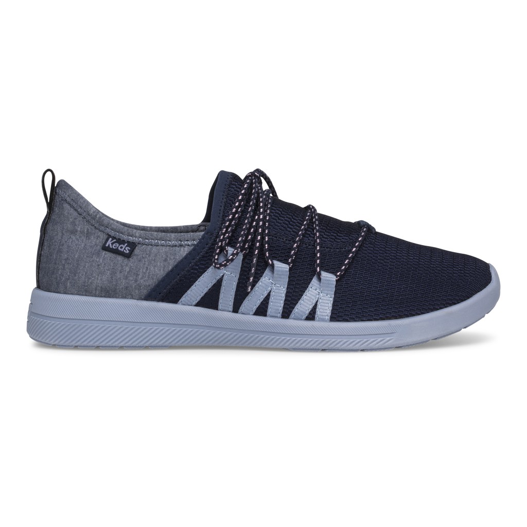 Keds รุ่น Studio Lively Shimmer Mesh รองเท้าผ้าใบ ผู้หญิง สี NAVY ...
