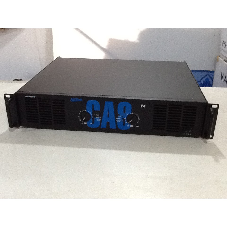 Power Amplifier พาวเวอร์แอมป์ Hot Rock P4 CA8 XLR Phone input Speakon ...