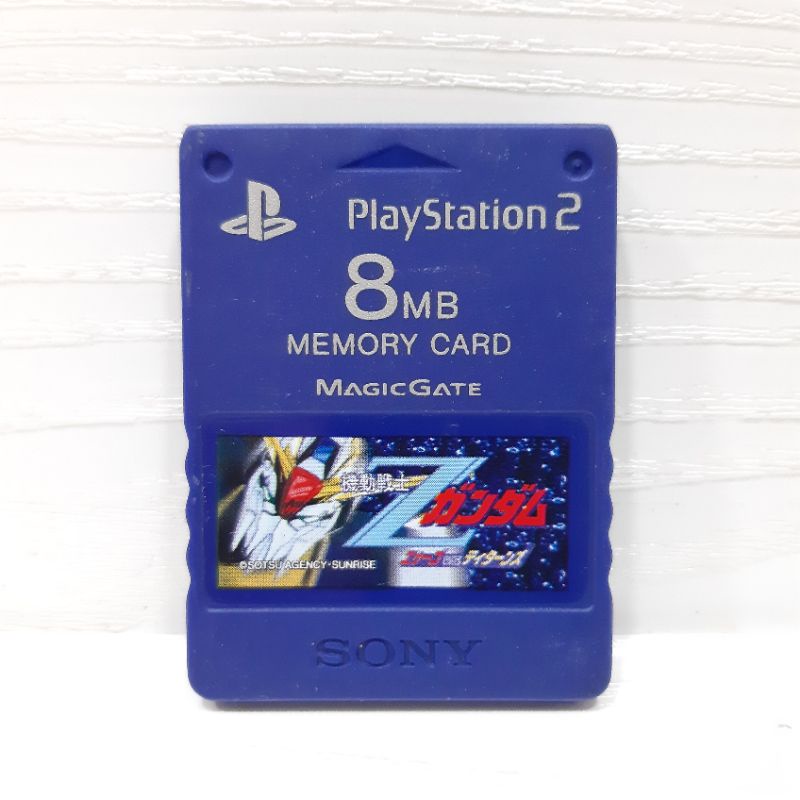 PS2 Memory Card แท้ Sony มือสองญี่ปุ่น สีดำ และสีอื่นๆ เมม เพลย์สอง เซฟ ...