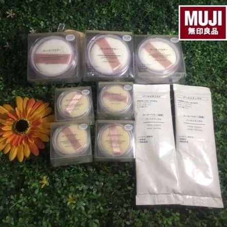 แท้💯% MUJI Loose Powder แป้งฝุ่น ต้วท๊อป ของmuji สี PEARL NUTURAL ผลิต ...