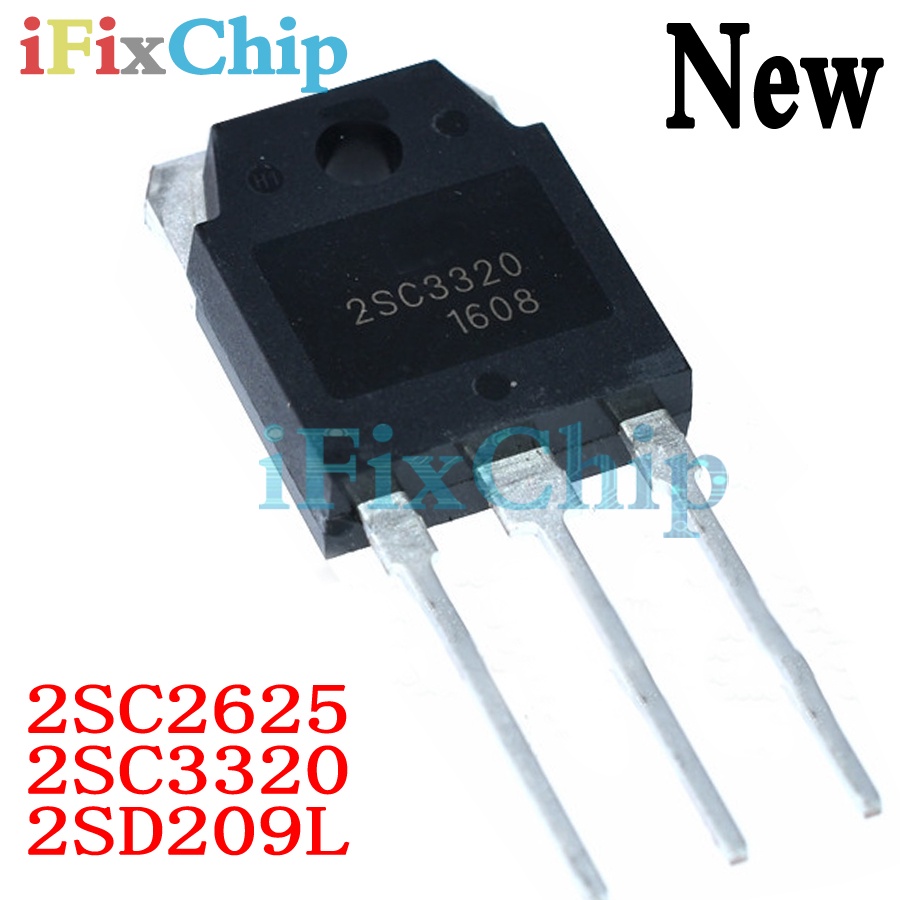 5pcs D209L D209 TO-3P NPN ประเภท Bipolar ทรานซิสเตอร์ 2SC2625 2SC3320 ...