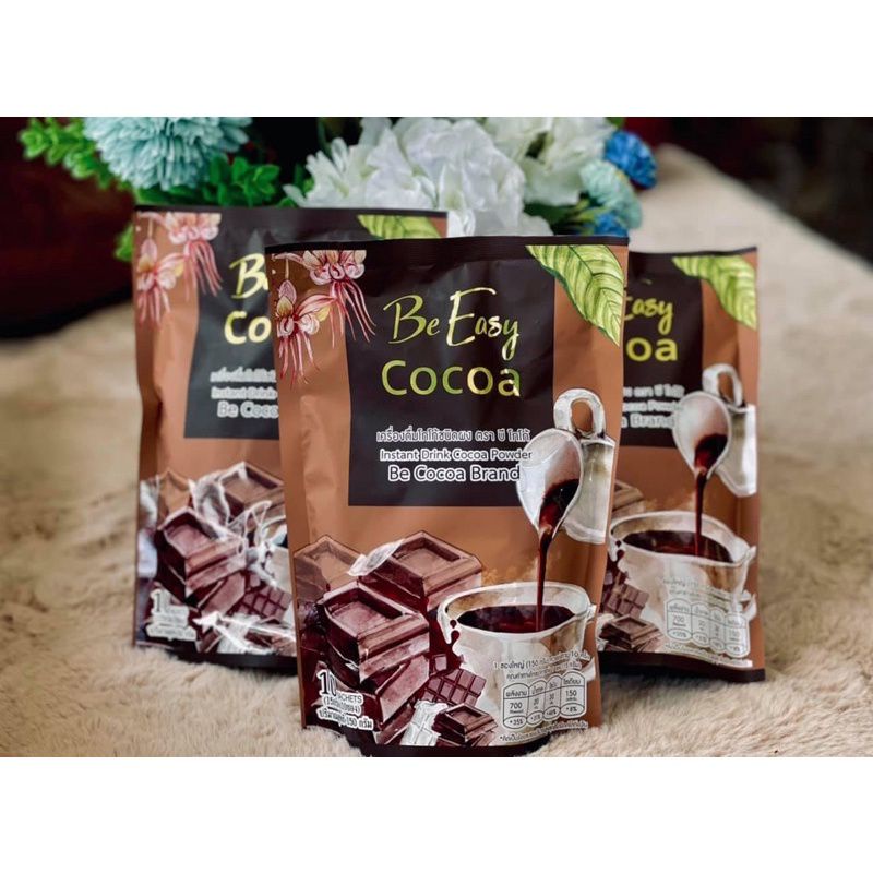 Be easy cocoa บีอีซี่ โกโก้ลดหิว โกโก้นางบี 10 ซอง (1 กล่อง) | Shopee ...