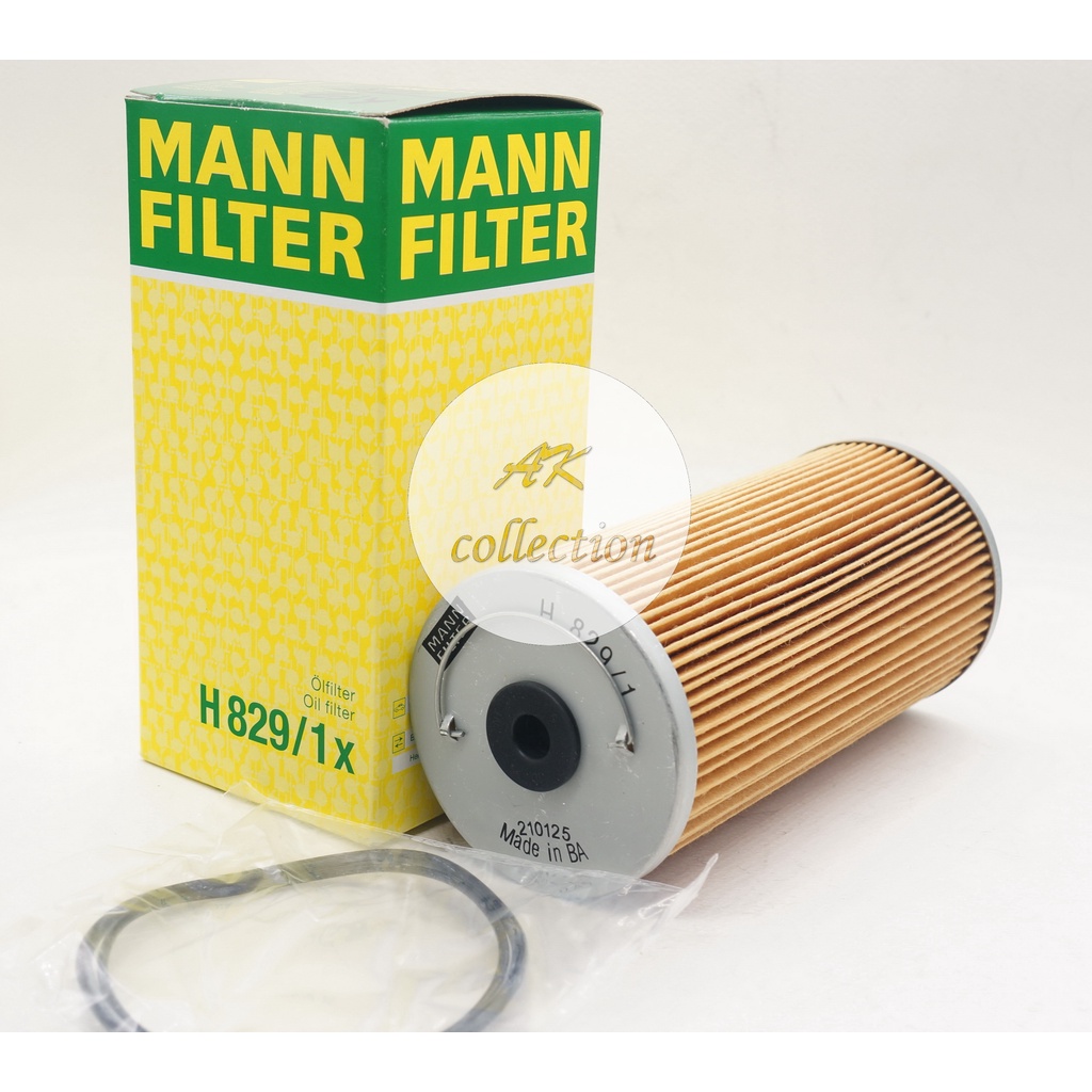 benz กรองน้ำมันเครื่อง oil filter MANN FILTER H829/1X เบนซ์ เครื่อง ...