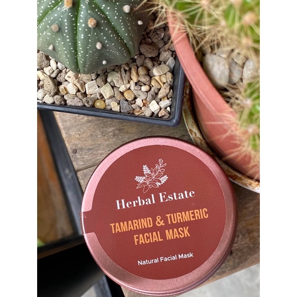 Tamarind & Turmeric Facial Mask มาร์กหน้ามะขามธรรมชาติ ปลูกแบบอินทรีย์ ...