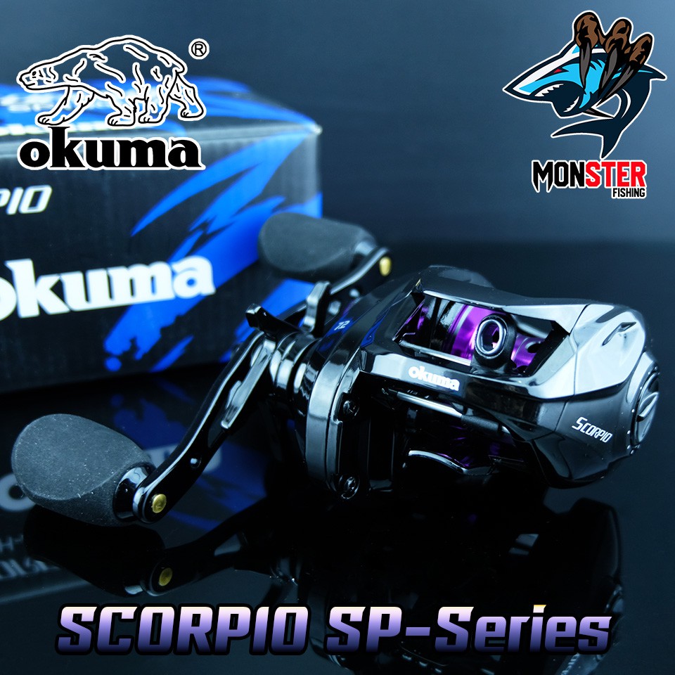 รอกหยดน้ำ OKUMA SCORPIO SP-100H-A/SP-101H-A (มีทั้งหมุนขวาและหมุนซ้าย ...