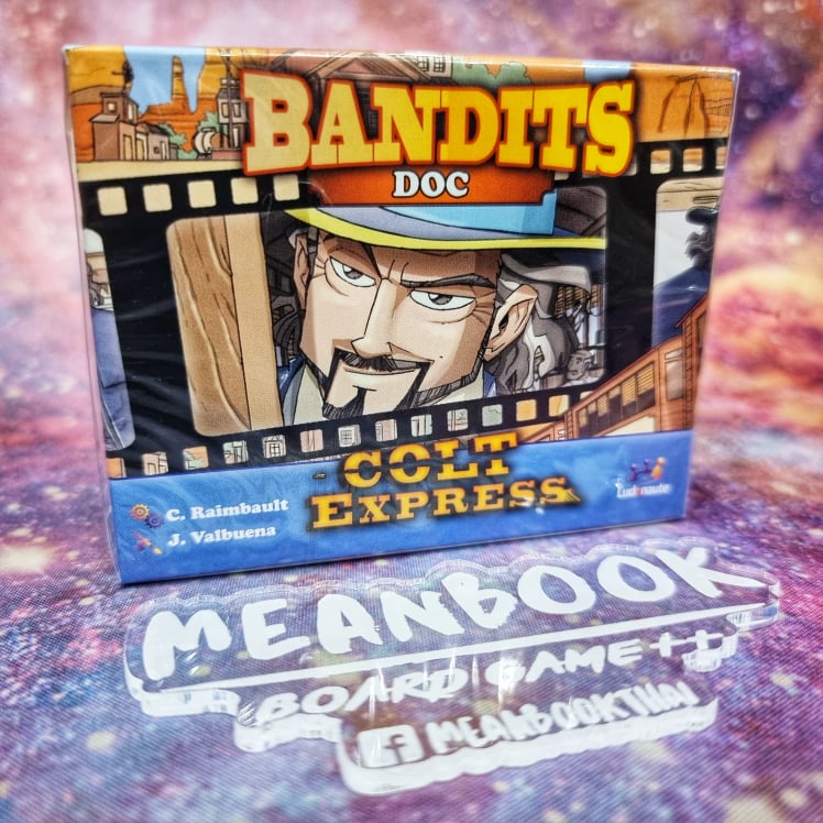 ภาคเสริม Colt Express : Bandit - Doc Board game ขุมทรัพย์ม้าเหล็ก ...