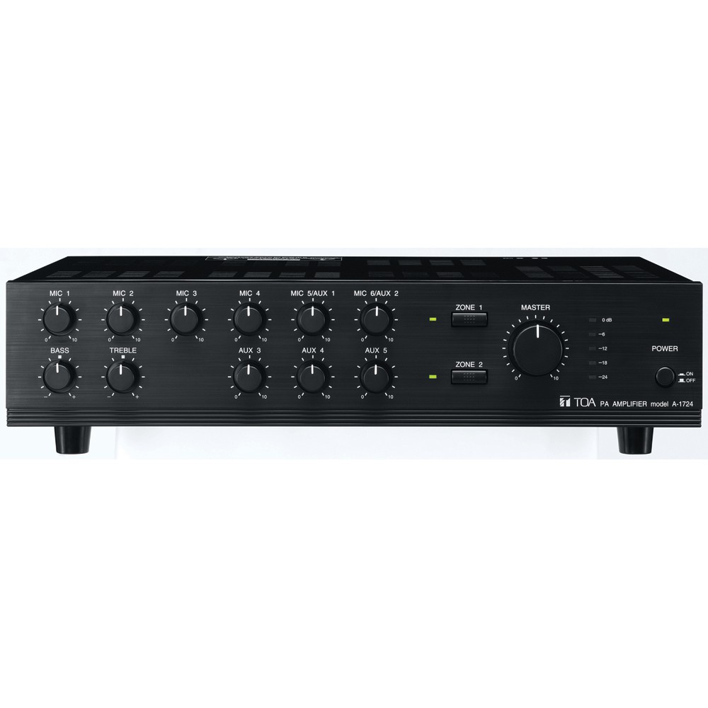 TOA A-1724 ER Mixer Power Amplifier 240W มิกเซอร์ขยายเสียง | Shopee ...