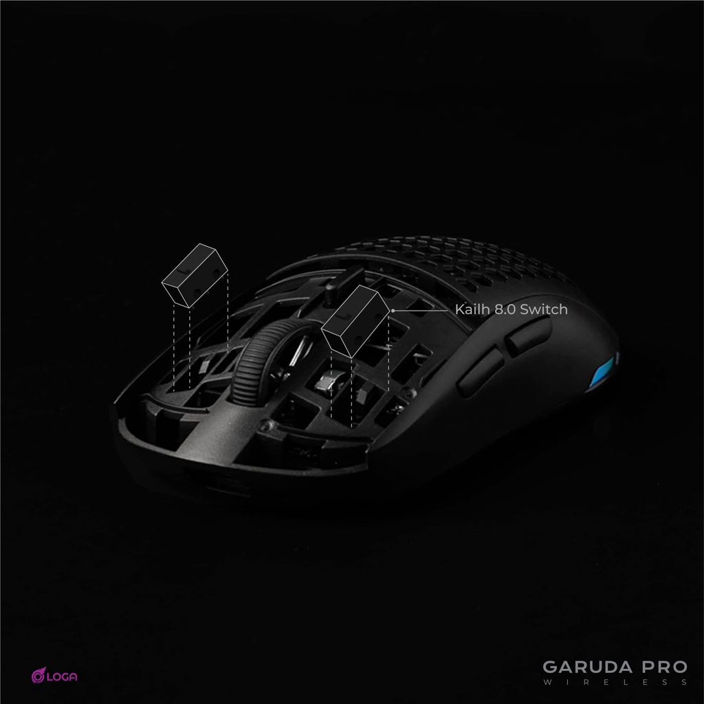 LOGA Garuda Pro wireless Gaming Mouse | Shopee Thailand