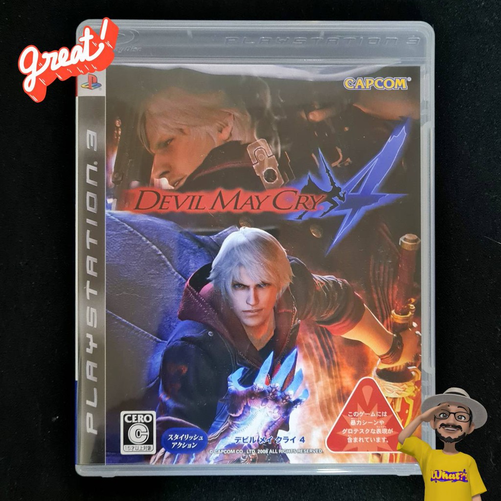 DMC : Devil May Cry 4 แผ่นเกมส์แท้ PS3 มือสอง | Shopee Thailand