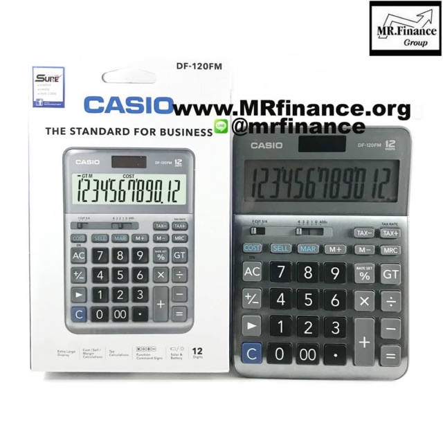 Casio DF-120FM ของใหม่ ของแท้ ประกันศูนย์ 2 ปี | Shopee Thailand