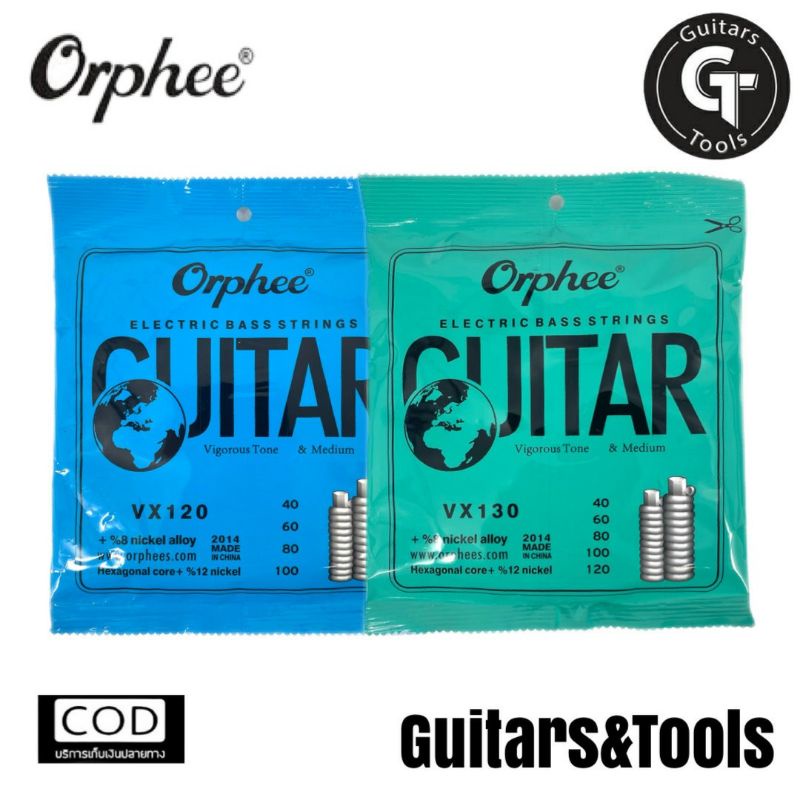 🎸สายชุดกีตาร์เบส 4สาย | 5สาย 🔥ราคาถูก คุณภาพดี🔥Orphee VX120,VX130🎉มี ...