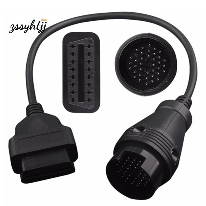 for Benz MB 38 Pin to 16 Pin OBD2 OBD II Diagnostic Adapter for ...