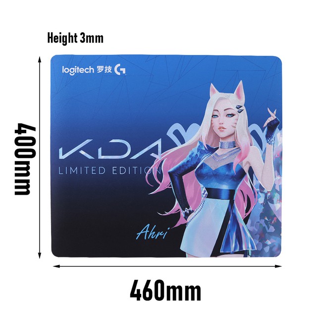 LOGITECH KDA Mouse pad size 400X460 mm | Shopee Thailand