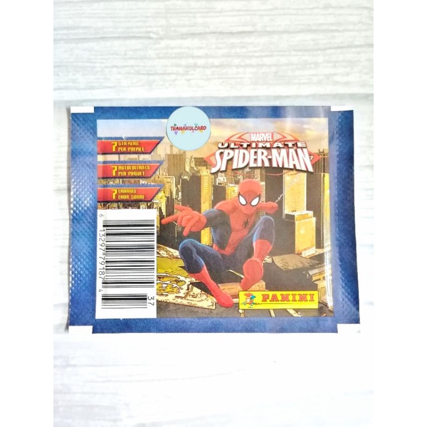 (Sealed Pack) 2014 PANINI, MARVEL ULTIMATE SPIDER MAN STICKERS | Shopee ...