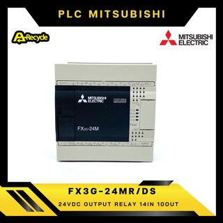 MITSUBISHI FX3G-24MR/DS PLC 24VDC Input Sink/Source Output relay, 14in ...