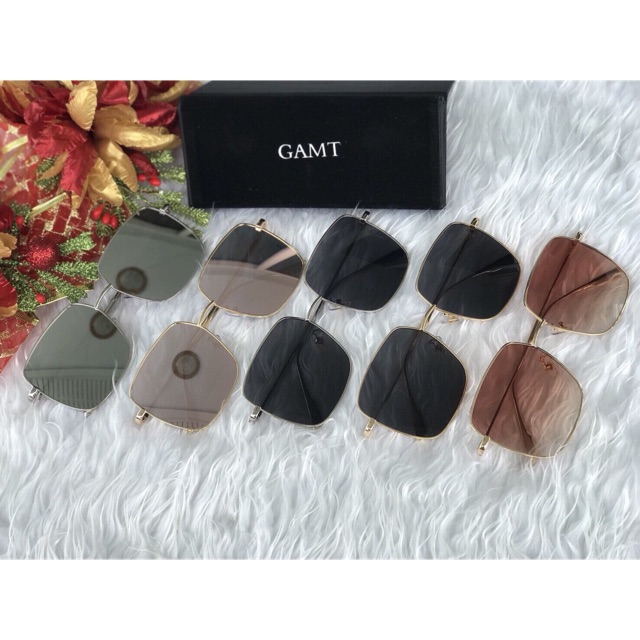 แว่นตา GAMT มีหลายสี มีจำนวนจำกัด ของแท้จากเมกา พร้อมกล้อง ผ้าเช็ด ราคา ...