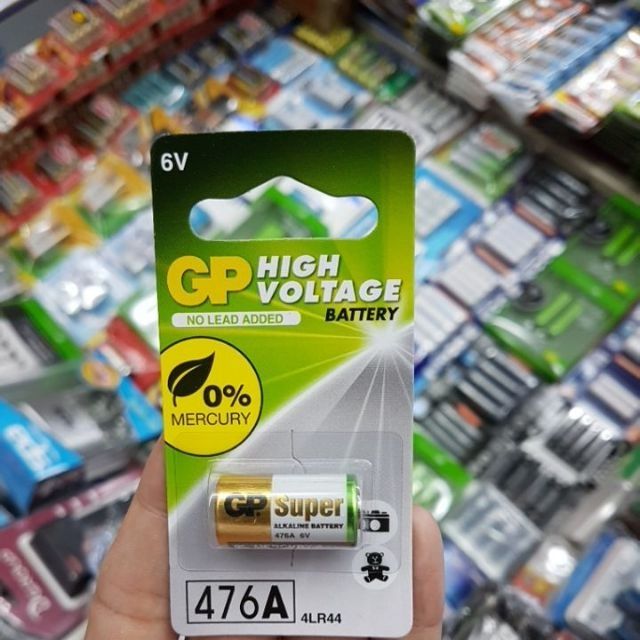 ถ่านกล้อง 4LR44, 476A, 28A GP, Kodak, Vinnic, Goldenpower Alkaline 6V 1 ...