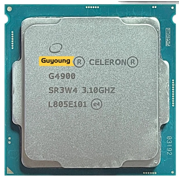 Celeron G4900 3.1 GHz Dual-Core Dual-Thread 54W หน่วยประมวลผล CPU LGA ...