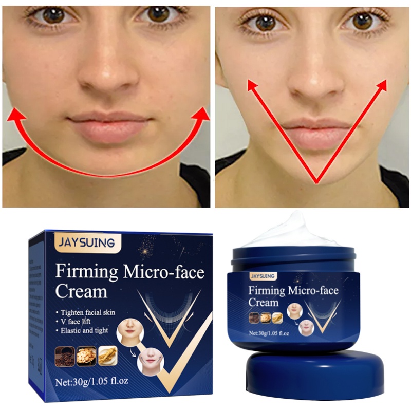 Firming Face-lift Slimming Cream V-Shape Slimming Removal Masseter ...