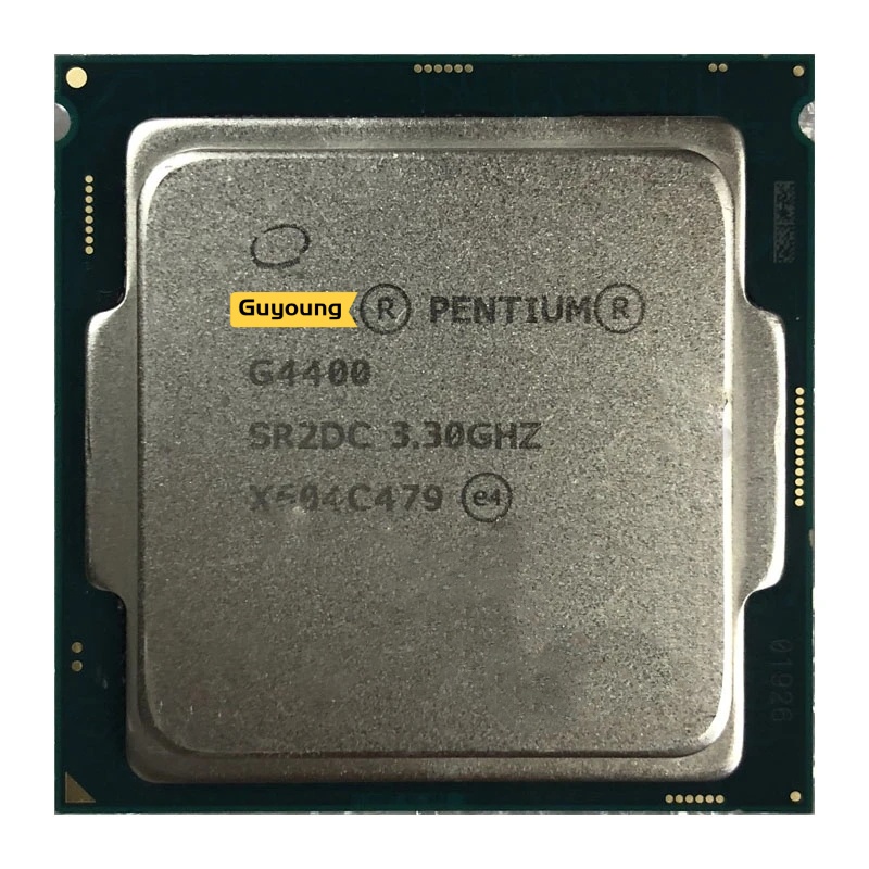 โปรเซสเซอร์ CPU Pentium G4400 3.3GHz Dual-Core 2-Thread 3M 54W LGA 1151 ...