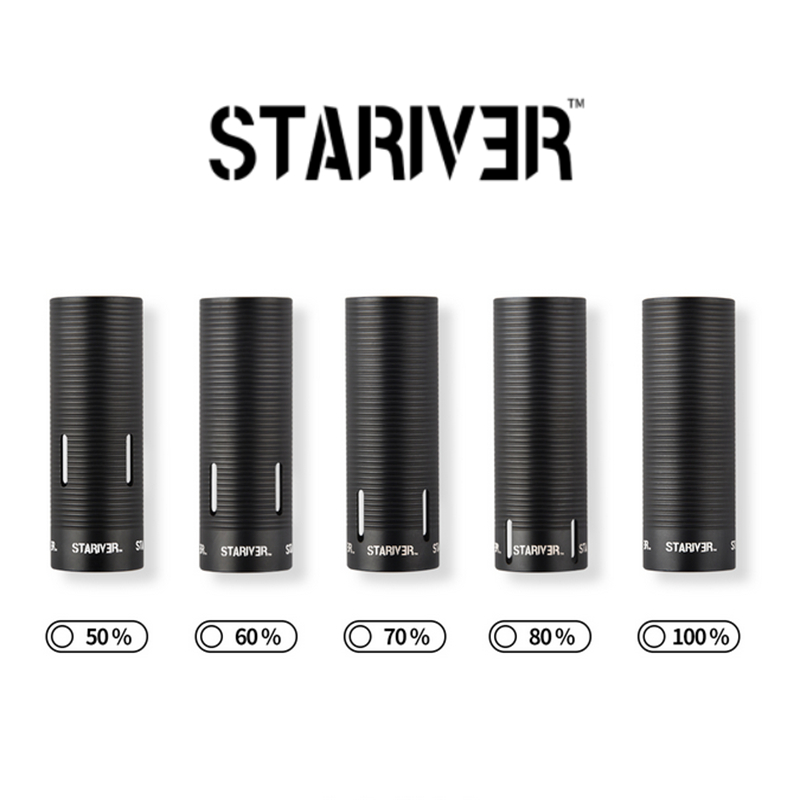 สีดํา STARIVER CNC TEFLON COATING Blowback 7075T6 Self-หล่อลื่น ...