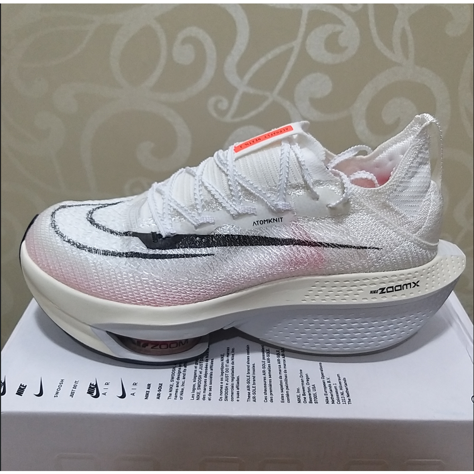 มาราธอน Breaking 2 Generation รองเท้าวิ่ง Zoom Alphafly Fiber Shock ...
