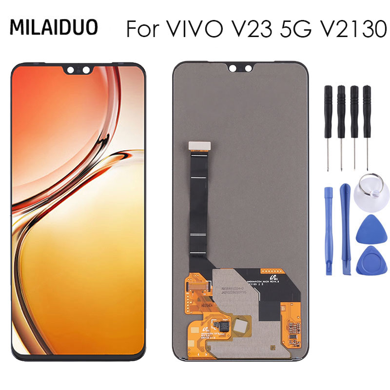หน้าจอ LCD พร้อมดิจิไทเซอร์ สําหรับ Vivo V23 5G V2130 S9 S10 S10 Pro ...