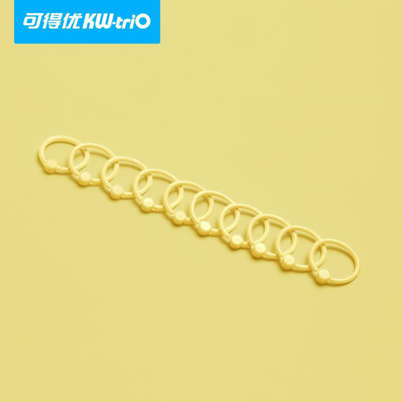 สีพาสเทล ห่วงพลาสติก ห่วงเข้าเล่ม ห่วงสมุด DIY ห่วงผูกใบไม้ หลวม หลากสี 14mm/24mm/30mm | Shopee ...