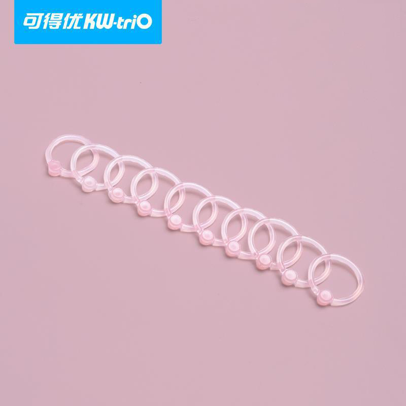 สีพาสเทล ห่วงพลาสติก ห่วงเข้าเล่ม ห่วงสมุด DIY ห่วงผูกใบไม้ หลวม หลากสี 14mm/24mm/30mm | Shopee ...