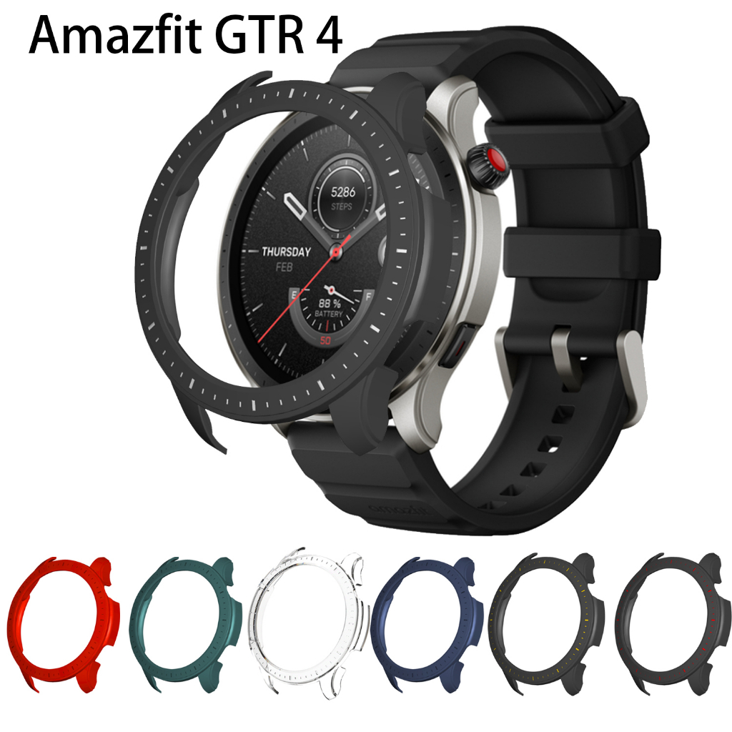 สําหรับ Amazfit GTR 4 PC Case แฟชั่นบางกรอบกันชนกรณี | Shopee Thailand