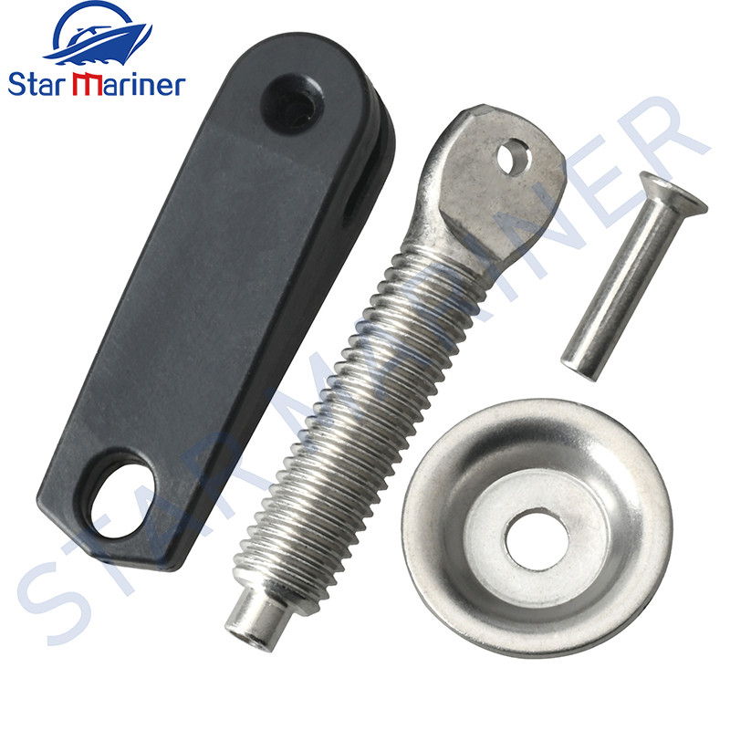 ชุดแคลมป์สกรู 6E0-43118 สําหรับมอเตอร์นอกเรือ Yamaha 6G1-43116 6E0 ...