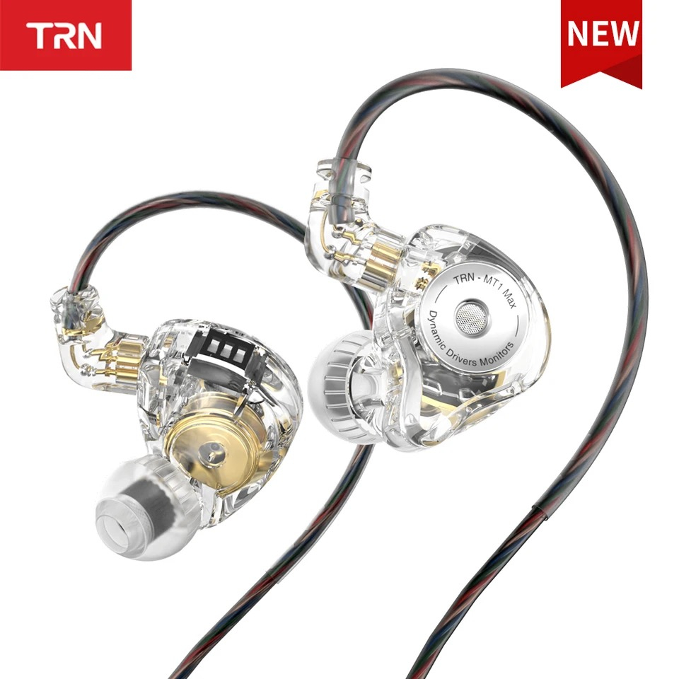 Trn MT1 MAX Generation Dual Magnet Dynamic Wired หูฟังชนิดใส ่ ในหูพร ้ ...
