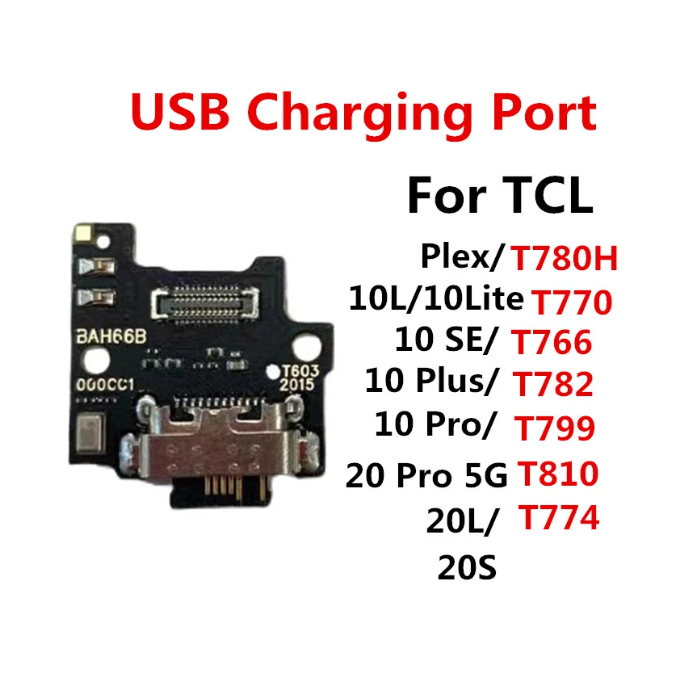 T780h T774 T770 T770H T770B T766H T766U T782H T799B T799H ชาร์จพอร์ต Dock USB Connector สําหรับ ...