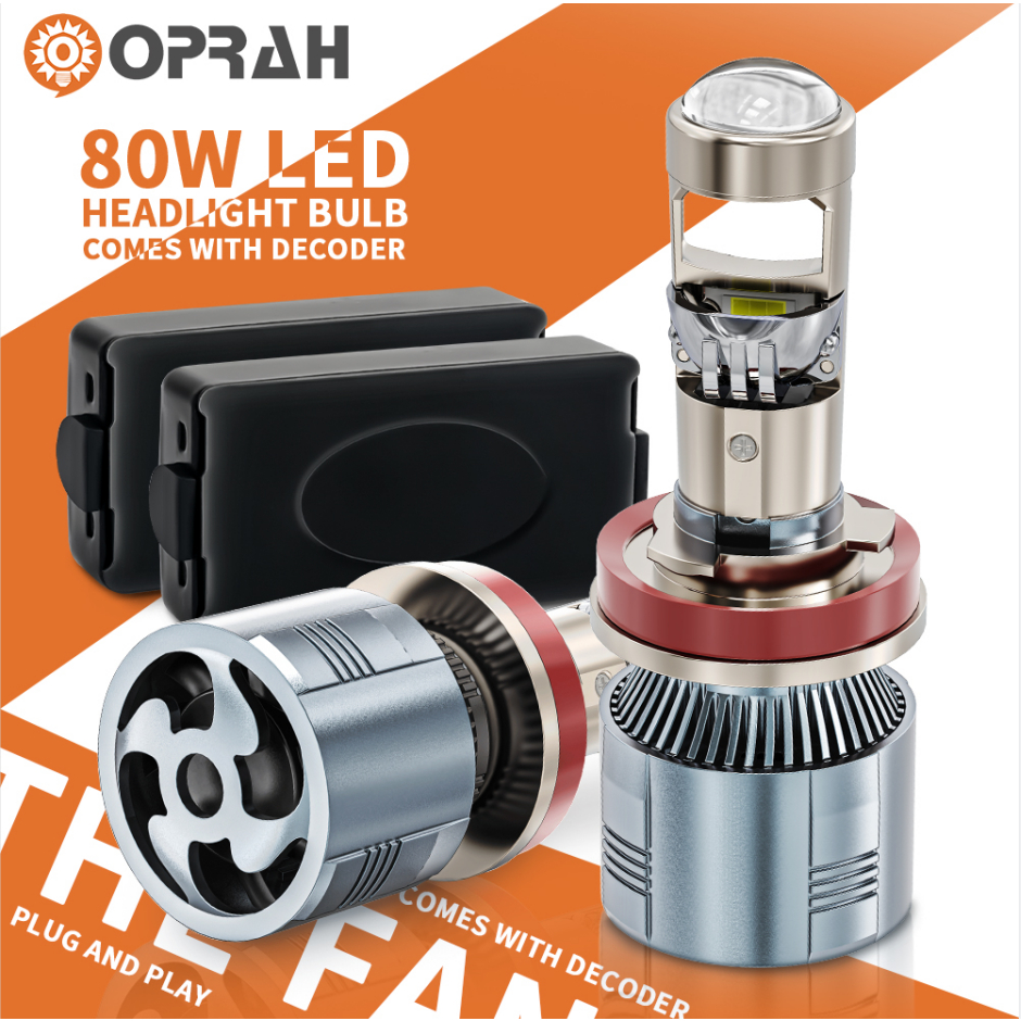 เลนส์ไฟตัดหมอก LED 20000LM H4 H7 H11 H8 9005 HB3 9006 HB4 9003 HB2 9012 ...