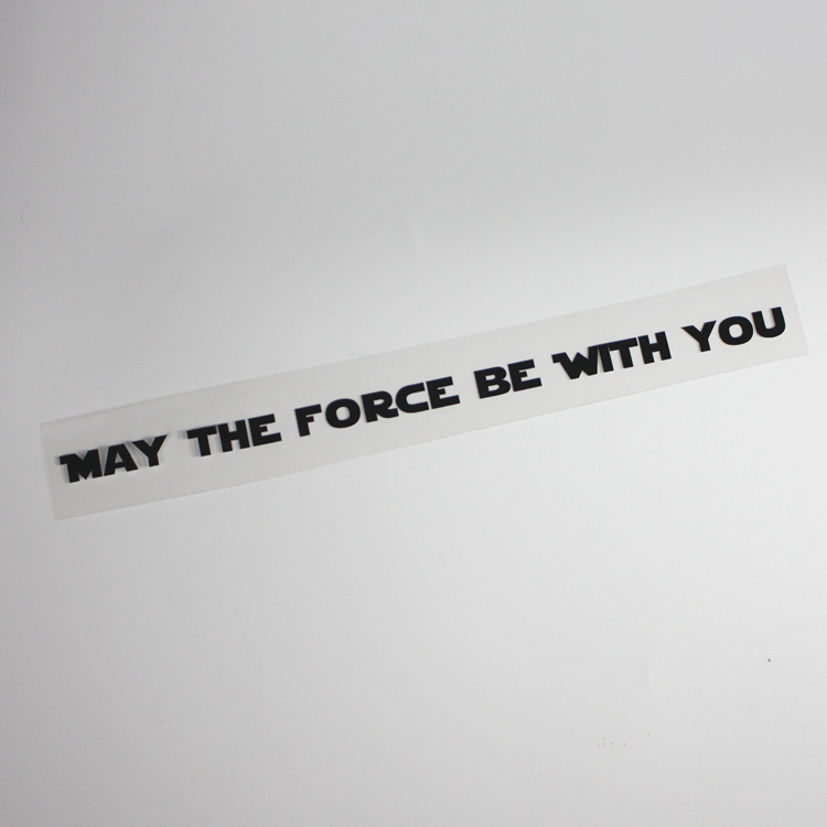 [P-A675] Star Wars Jedi Knight May the Force with You May the Force ...