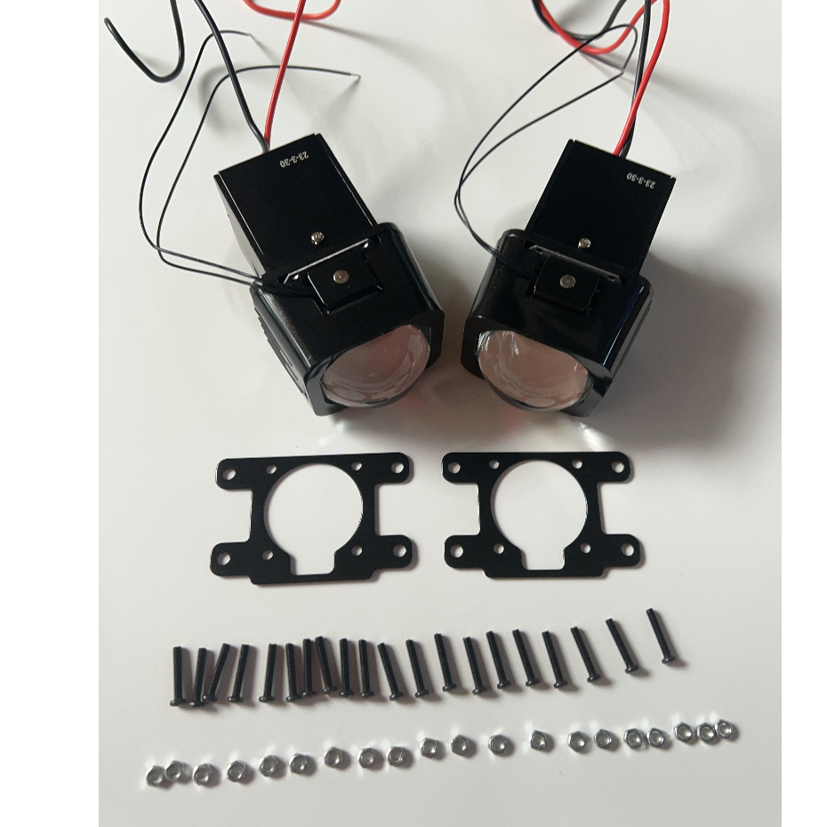 เลนส์โปรเจคเตอร์ 1.5 นิ้ว 12V Matrix Bi-LED 41W 600LUX สําหรับไฟหน้ารถ ...