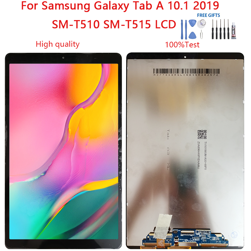 อะไหล่หน้าจอสัมผัส LCD แบบเปลี่ยน สําหรับ Samsung Galaxy Tab A 10.1 ...