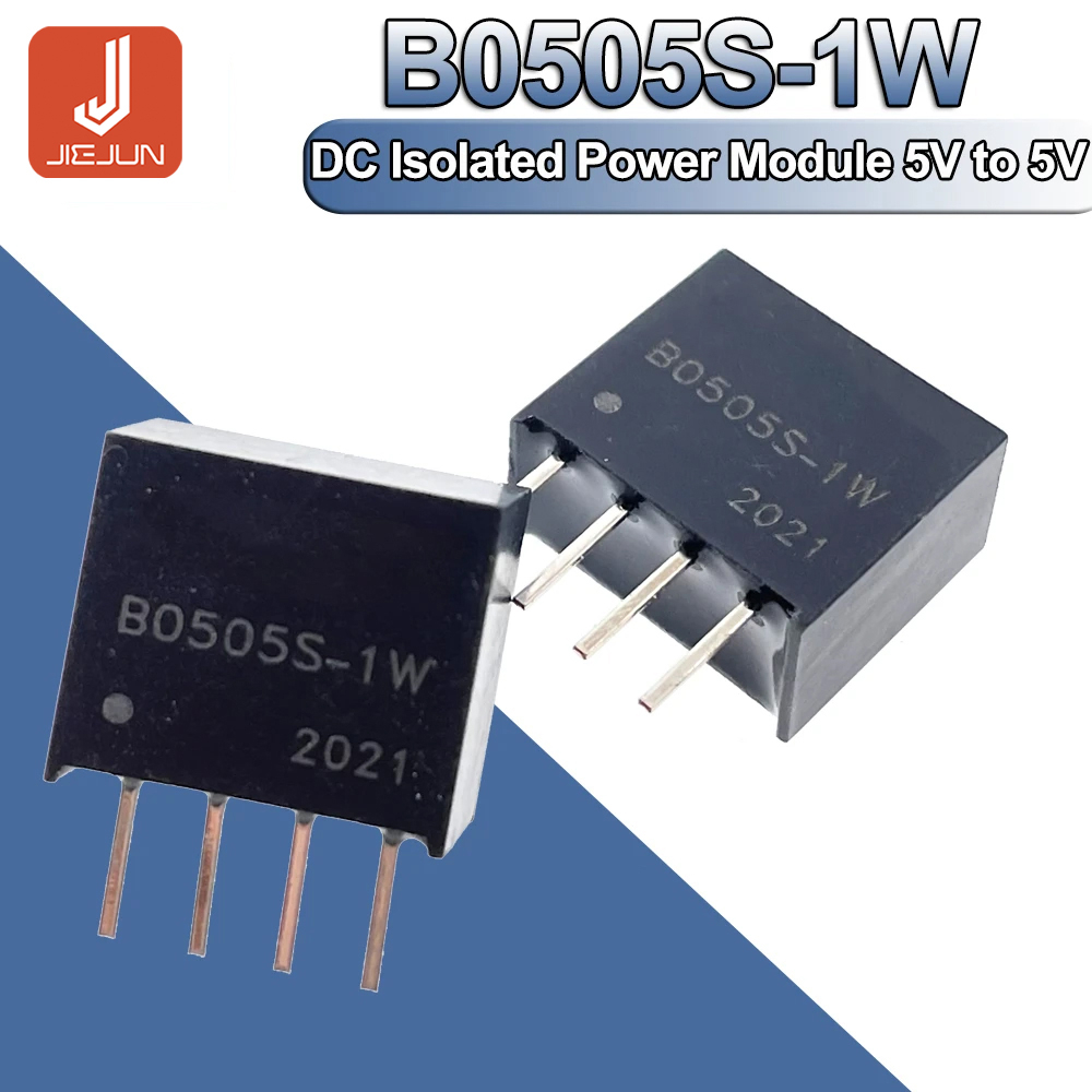 โมดูลพาวเวอร์ซัพพลาย B0505S-1W SIP-4 DC 5V เป็น 5V 2 ชิ้น ต่อชุด ...