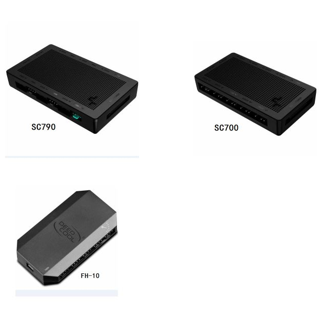 Deepcool ฮับพัดลมระบายความร้อน PWM ARGB SC790 SC700 FH-10 | Shopee Thailand