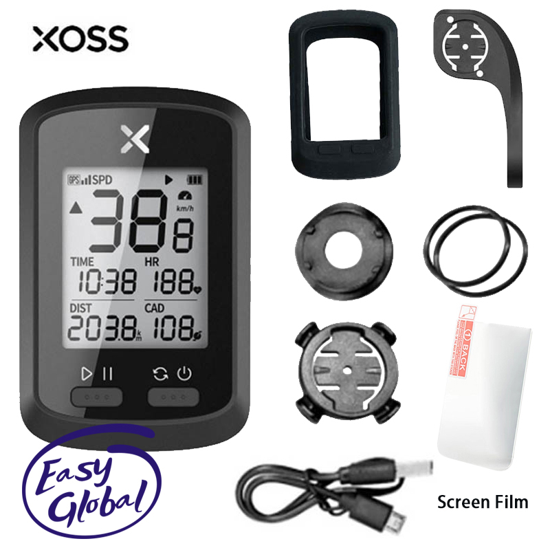 Xoss G+ เครื่องวัดความเร็ว GPS ไร้สาย เซนเซอร์วัดอัตราการเต้นของหัวใจ ...