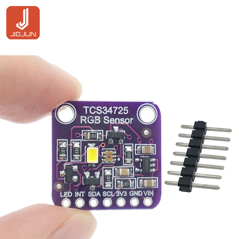 Tcs34725 บอร์ดโมดูลเซนเซอร์ตรวจจับแสง RGB พลังงานต่ํา สําหรับ Arduino ...
