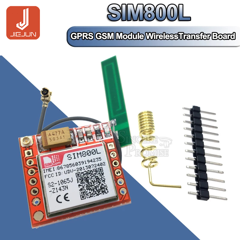 ชุดโมดูลการ์ด MicroSIM SIM800L GPRS GSM พร้อมเสาอากาศ DIY | Shopee Thailand