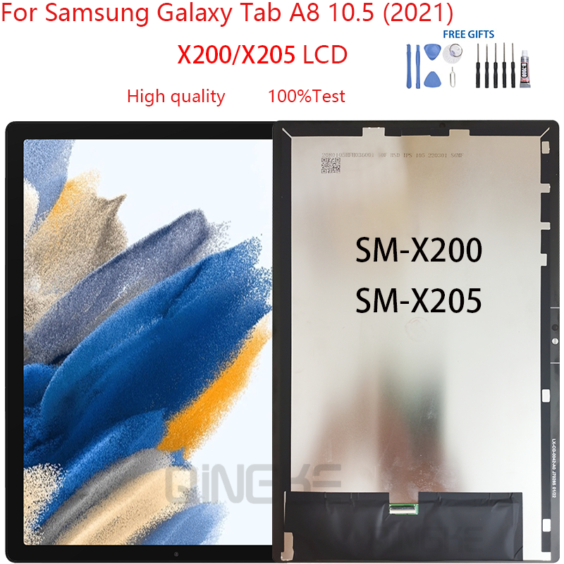 อะไหล่หน้าจอสัมผัส LCD แบบเปลี่ยน สําหรับ Samsung Galaxy Tab A8 10.5 (2021) X200 X205 | Shopee ...