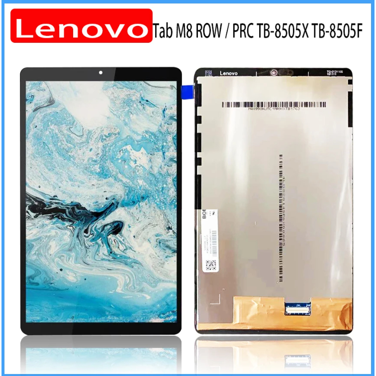 ใหม่ 8.0 "นิ้ว LCD สําหรับ Lenovo Tab M8 HD PRC ROW TB-8505X TB-8505F ...