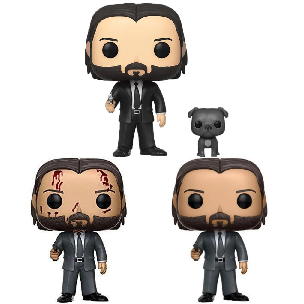 Funko Pop! โมเดลตุ๊กตาฟิกเกอร์ John Wick Vinyl ของเล่นสําหรับเด็ก ...